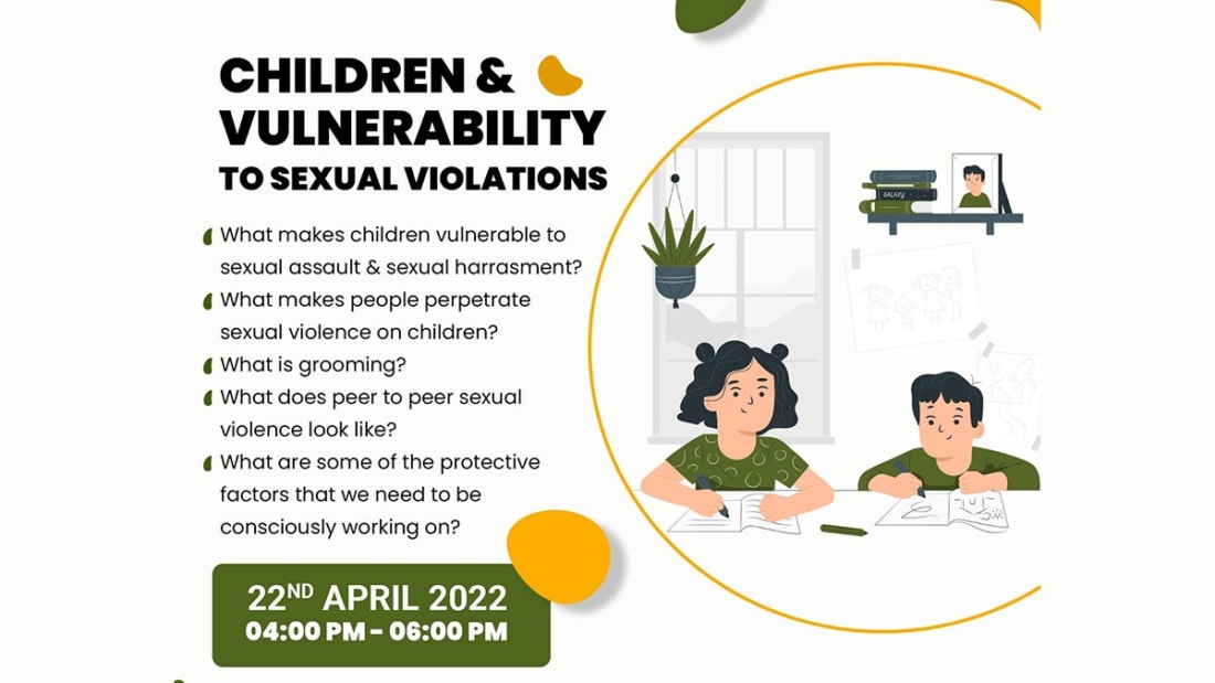 Children & Vulnerability to Sexual Violations (22nd Apr 2022)